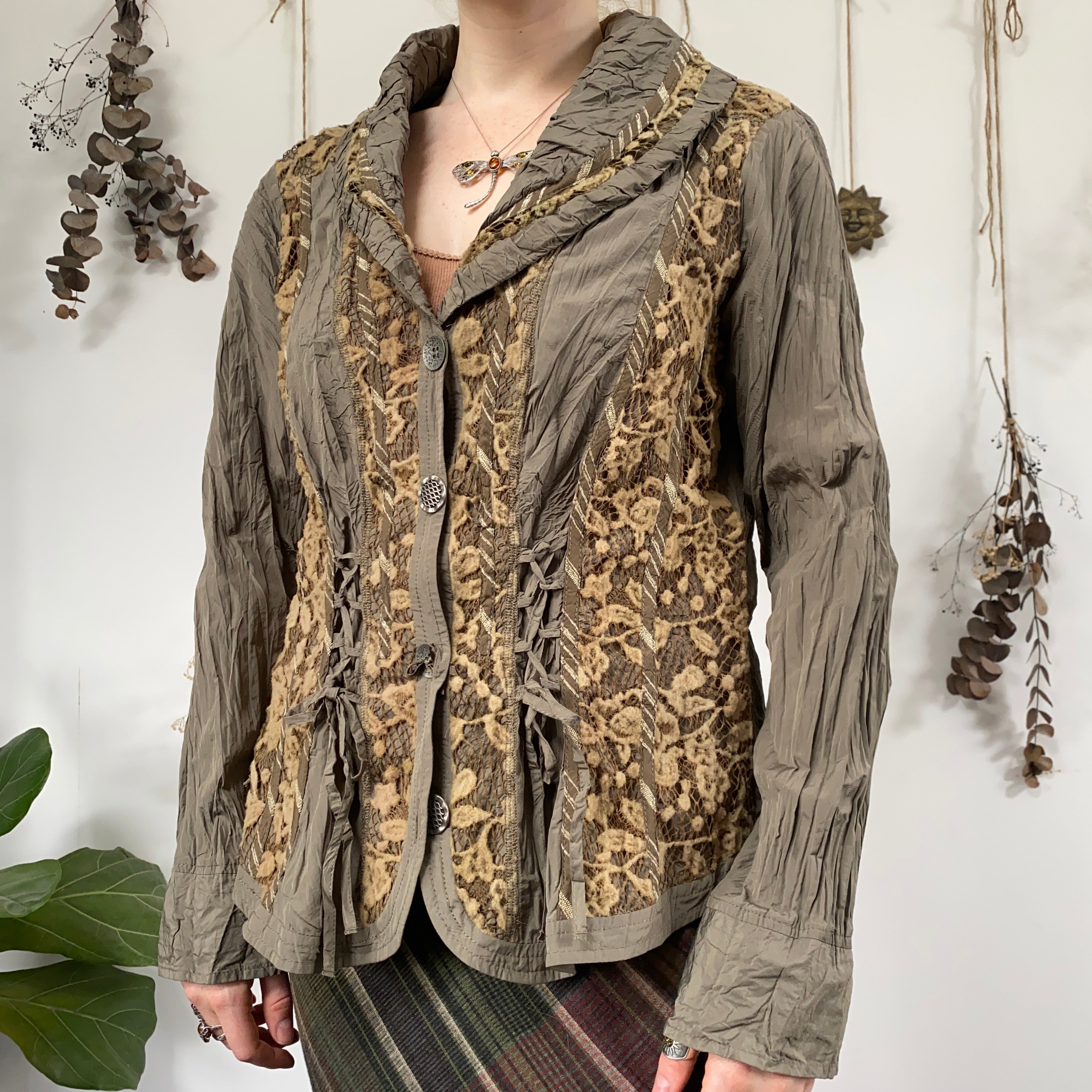 Biba jacket - size L – Of Earth Vintage